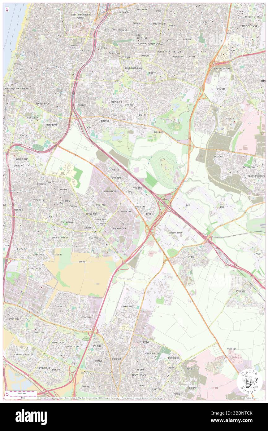 Bet Sefer Yesodi HaSheva, IL, Israel, Tel Aviv, N 32 1' 11'', N 34 48 ...