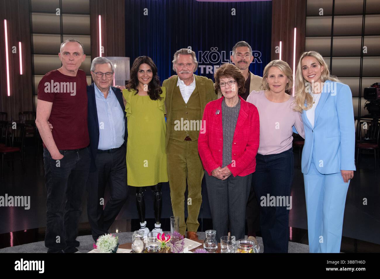 Von links: Dirk MARTENS, Schauspieler, Jan HOFER, Moderator, ehemaliger ...