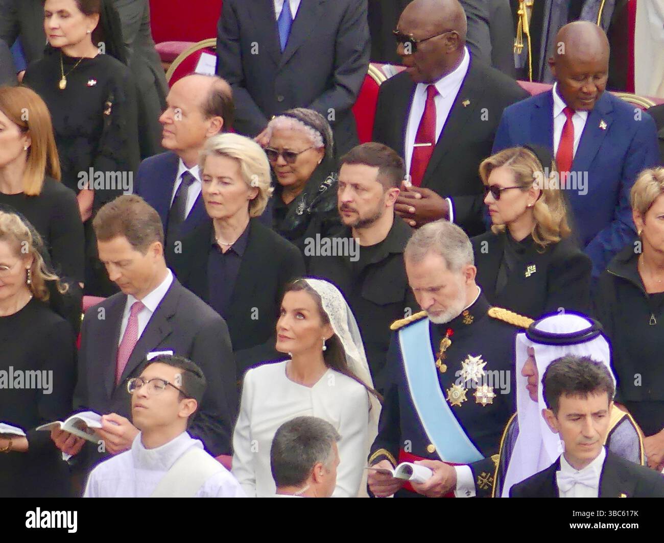 18. Mai 2025, Rom, Italien: (int) zelensky als Papst leo xiv ...