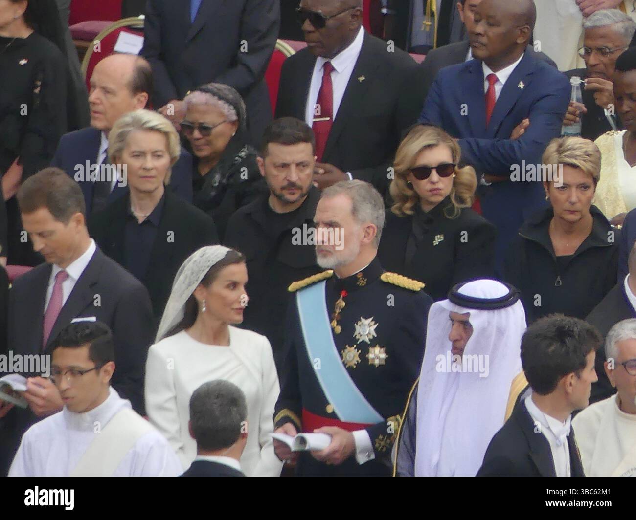 18. Mai 2025, Rom, Italien: (int) zelensky als Papst leo xiv ...