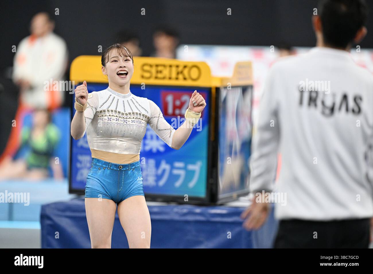 Tokyo Metropolitan Gymnasium, Tokio, Japan. Mai 2025. Aiko Sugihara, 17. MAI 2025 ...