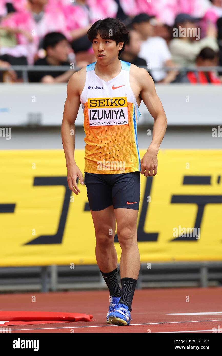 Shunsuke Izumiya, 18. MAI 2025 - Athletics : World Athletics Continental Tour Seiko Golden Grand ...