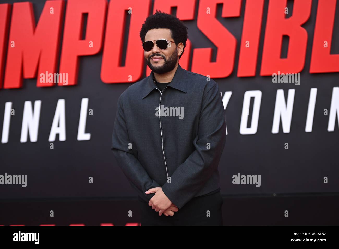 Abel Makkonen Tesfaye, beruflich bekannt als The Weeknd Stockfotografie ...