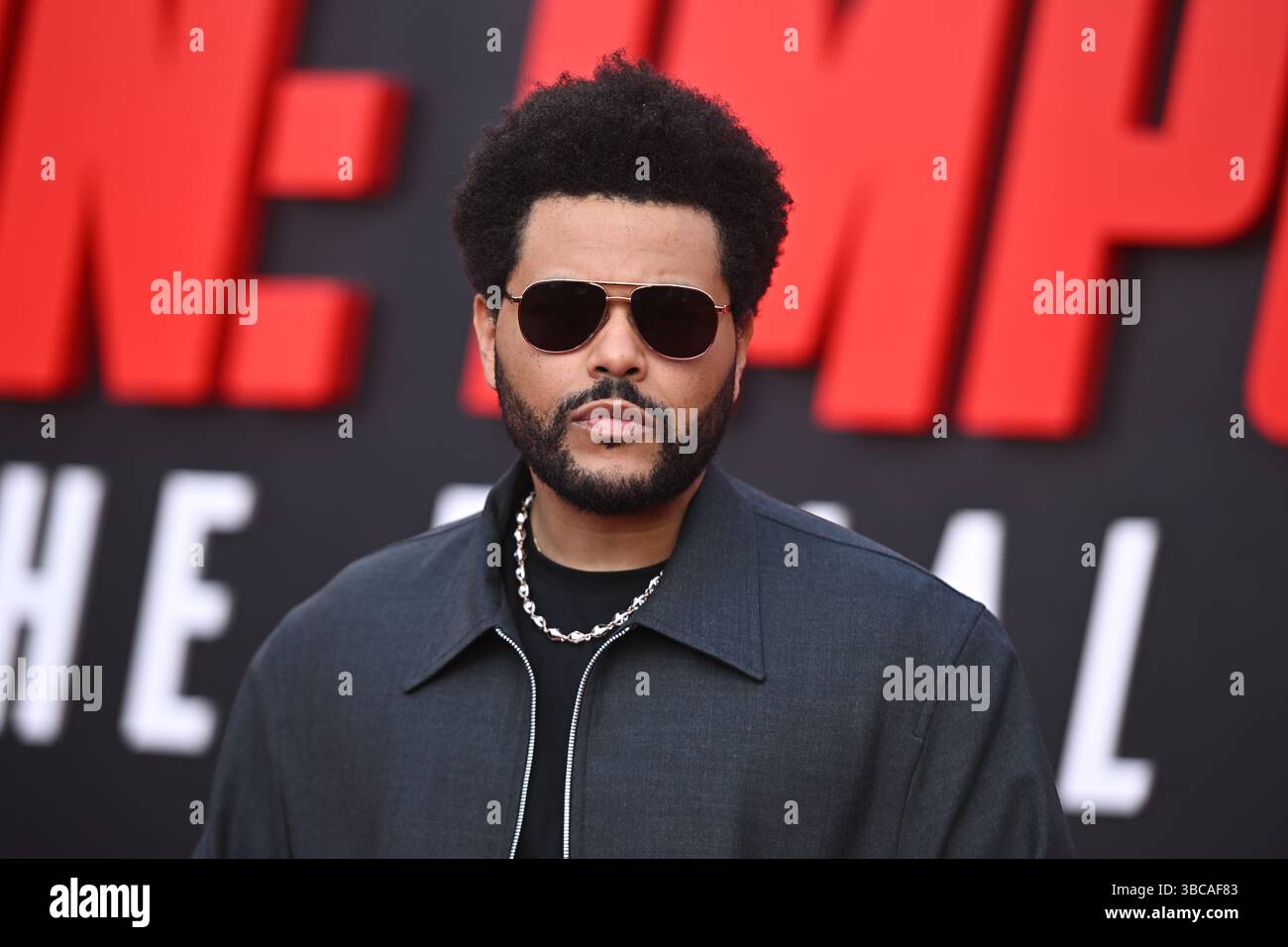 Abel Makkonen Tesfaye, beruflich bekannt als The Weeknd Stockfotografie ...