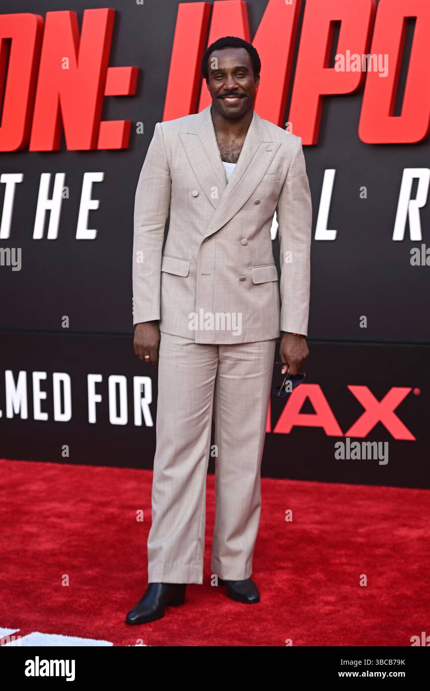 Photo by: NDZ/STAR MAX/IPx 2025 5/18/25 Tramell Tillman at the New York ...