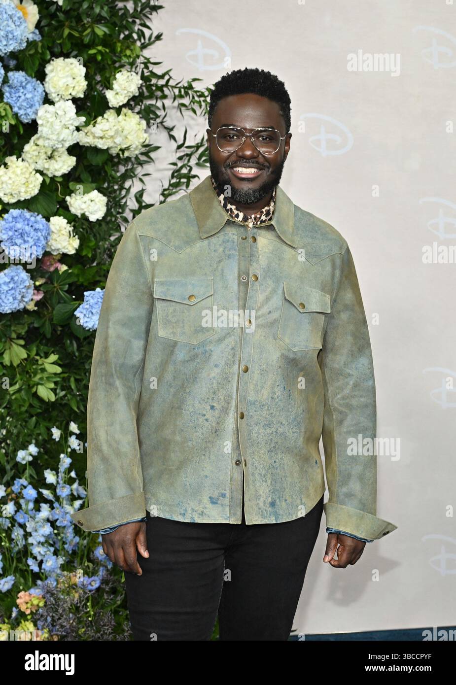 Babou Ceesay attends the Disney 2025 Upfront presentation at the North ...