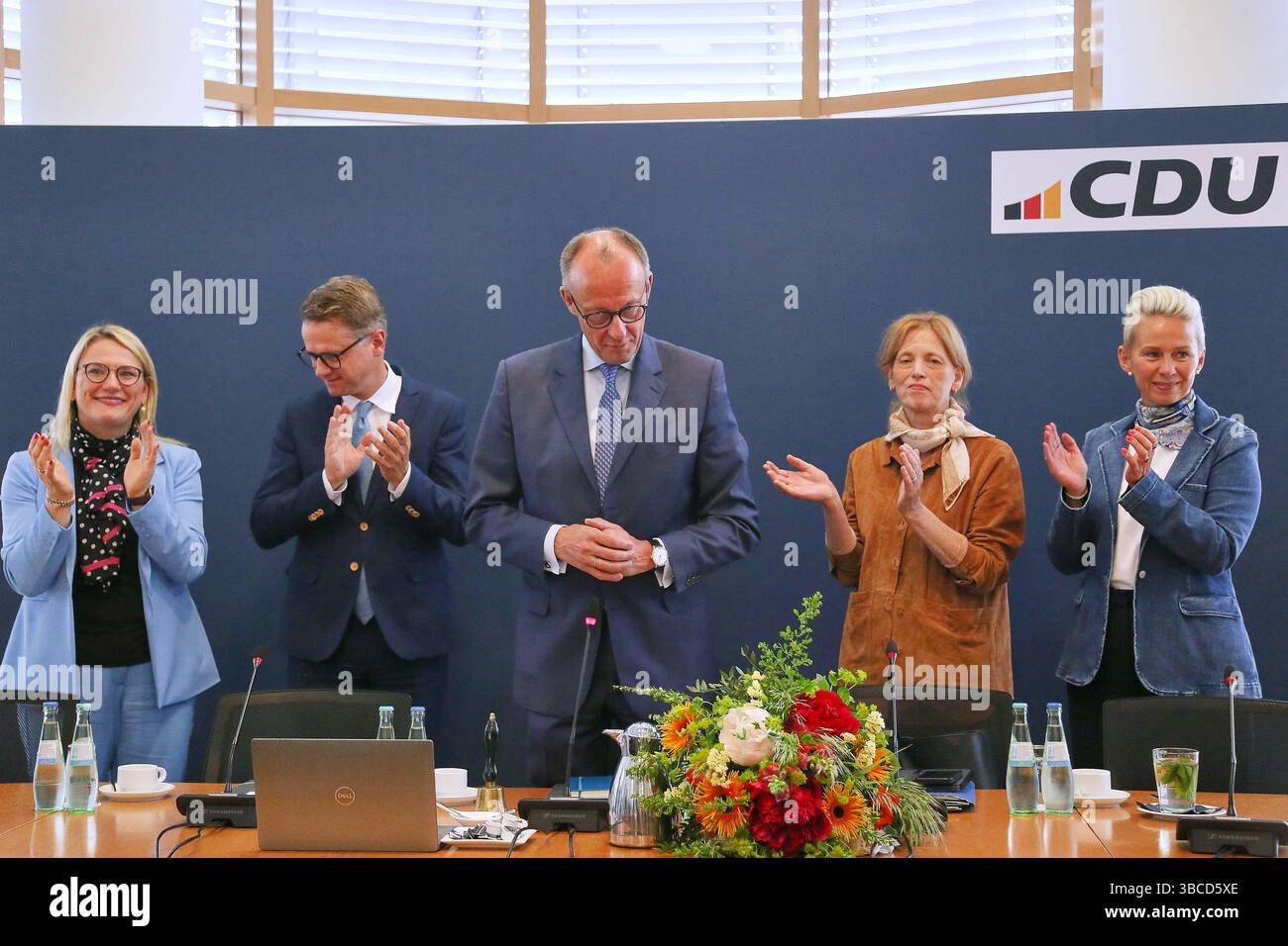 Berlin, Deutschland, 19.05.2025: Konrad-Adenauer-Haus: Erste CDU ...