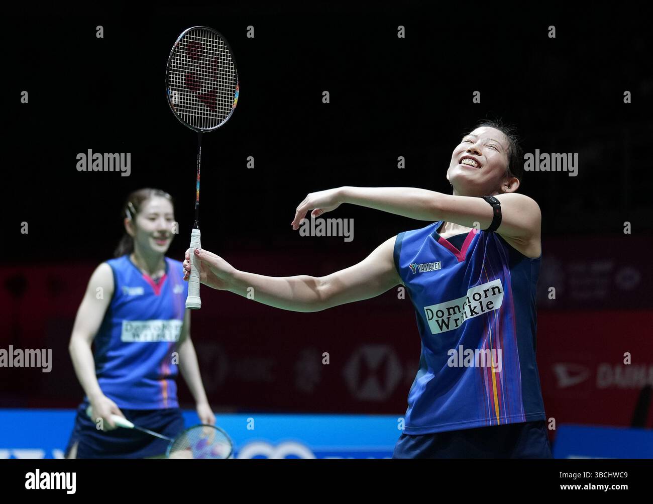 Kuala Lumpur, Malaysia. Mai 2025. Matsuyama Nami (R)/Shida Chiharu ...
