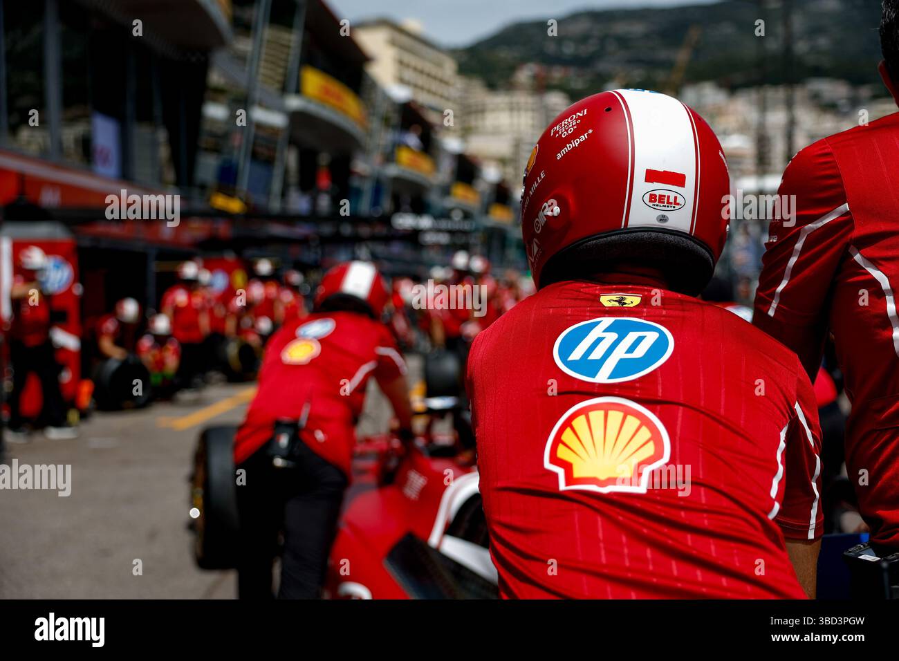 Monte-Carlo, Monaco. Mai 2025. Scuderia Ferrari HP Team, F1 Grand Prix von Monaco auf dem ...