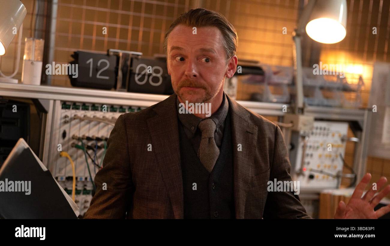SIMON PEGG IN MISSION: IMPOSSIBLE-THE FINAL RECKONING (2025) UNTER DER ...