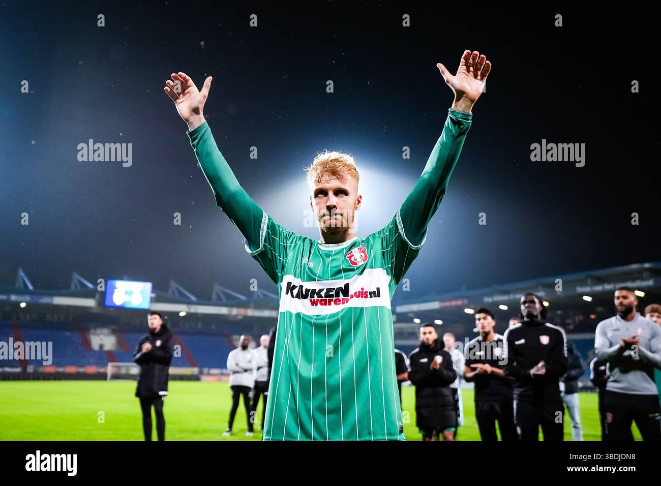 Tilburg - Jari Schuurman vom FC Dordrecht in der zweiten Runde der ...