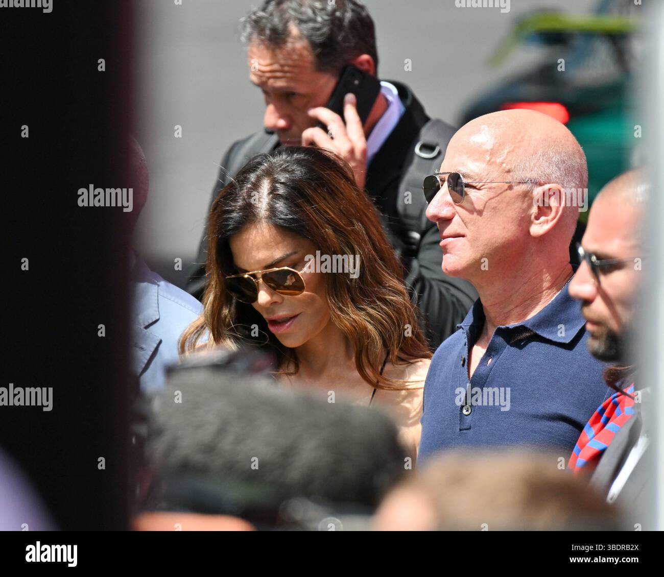 Monaco, Jeff Bezos und Lauren Sanchez beim Monaco GP 2025. Foto: Jeff ...