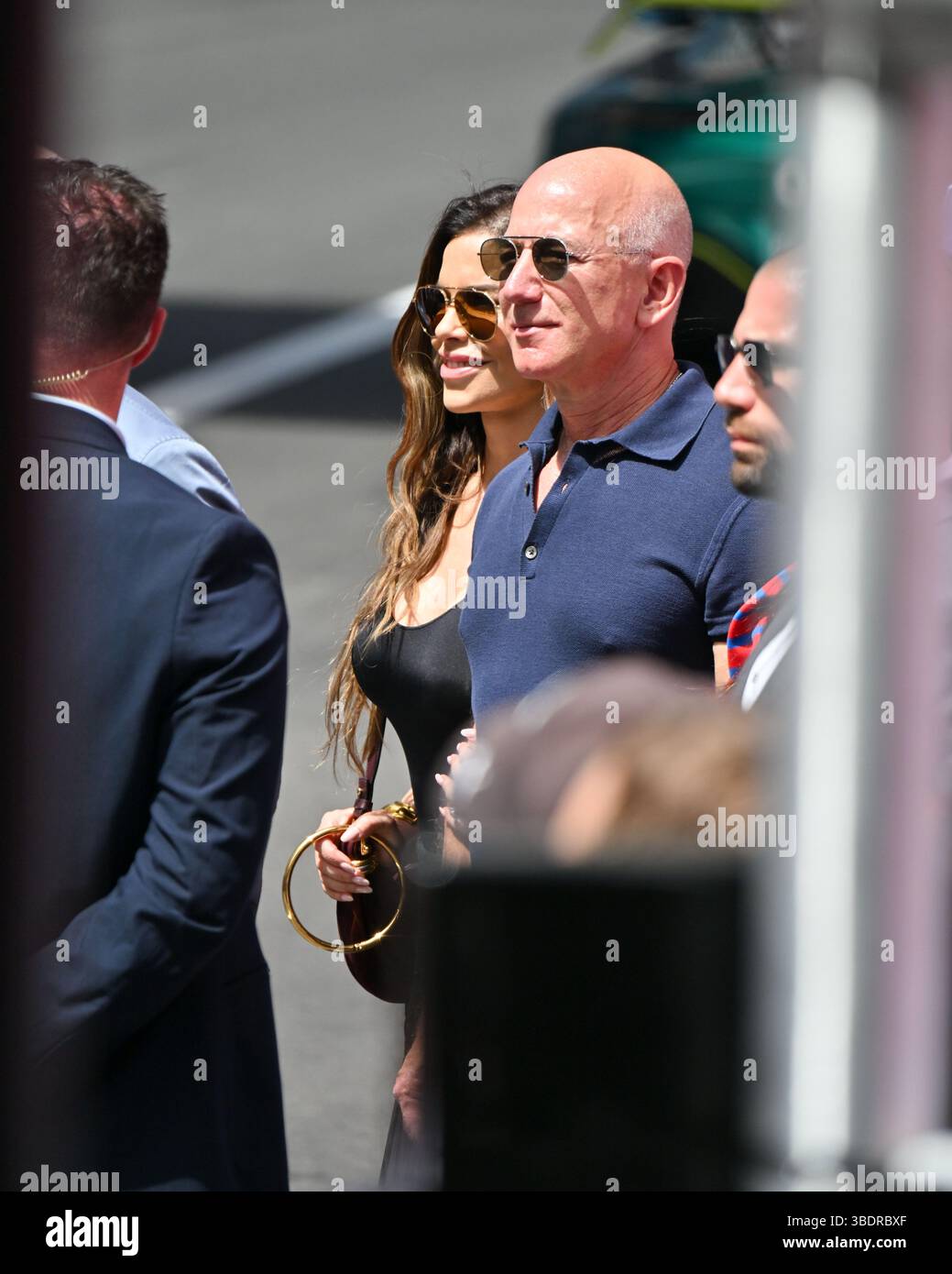 Monaco, Jeff Bezos und Lauren Sanchez beim Monaco GP 2025. Foto: Jeff ...