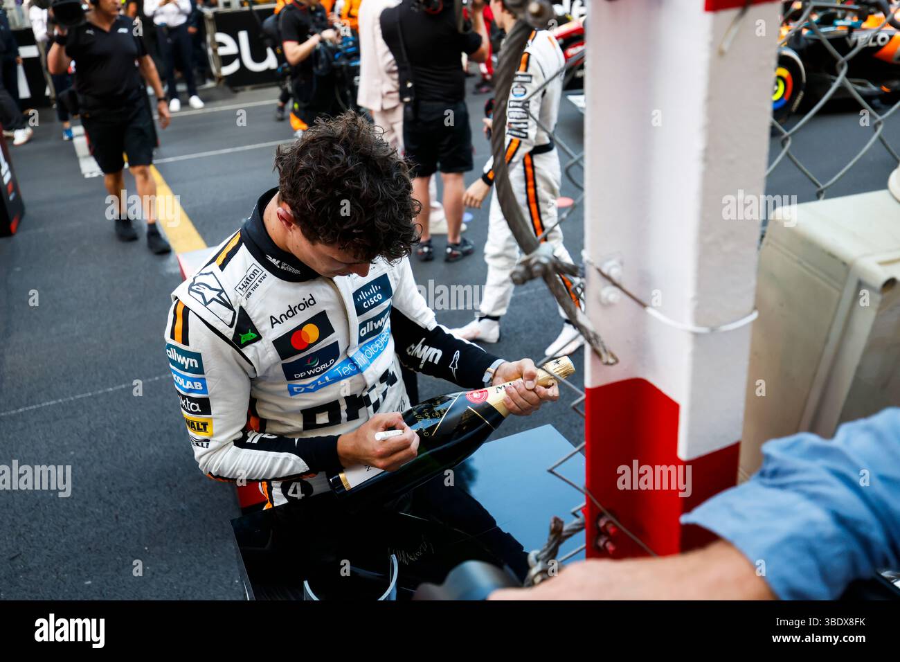 Monte-Carlo, Monaco. Mai 2025. #4 Lando Norris (GBR, McLaren F1 Team), F1 Grand Prix von Monaco ...