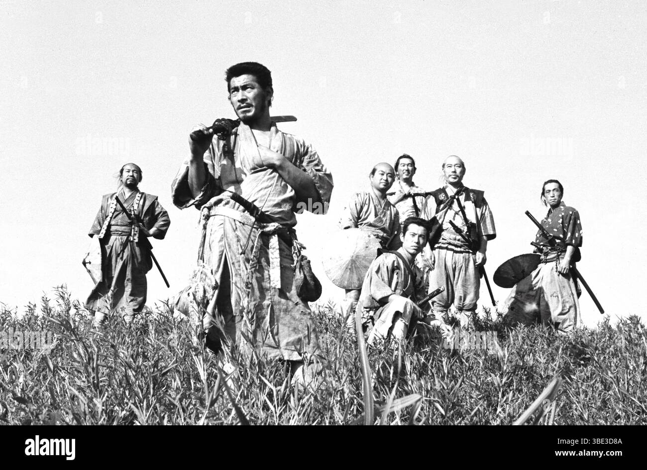 Sieben Samurai Shichinin no Samurai Jahr : 1954 Japan Regie : Akira ...