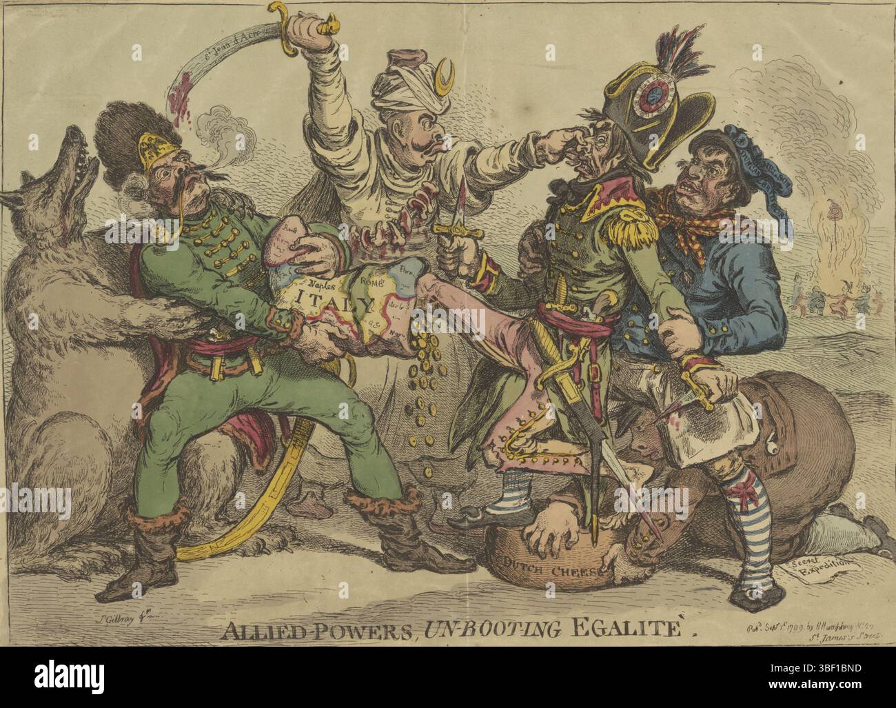 Napoleon bonapartes karikatur -Fotos und -Bildmaterial in hoher ...