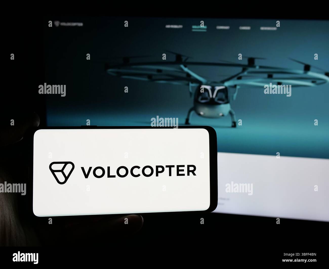 Volocopter logo -Fotos und -Bildmaterial in hoher Auflösung – Alamy