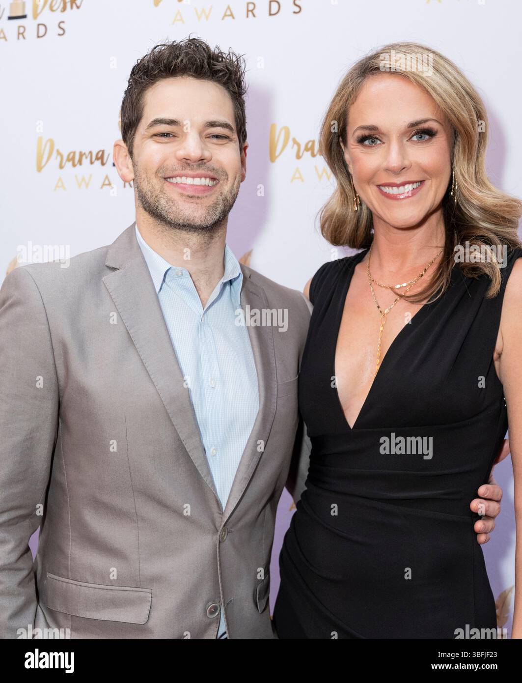 New York, NY, 1. Juni 2025: Jeremy Jordan und Ashley Jordan nehmen am 1 ...