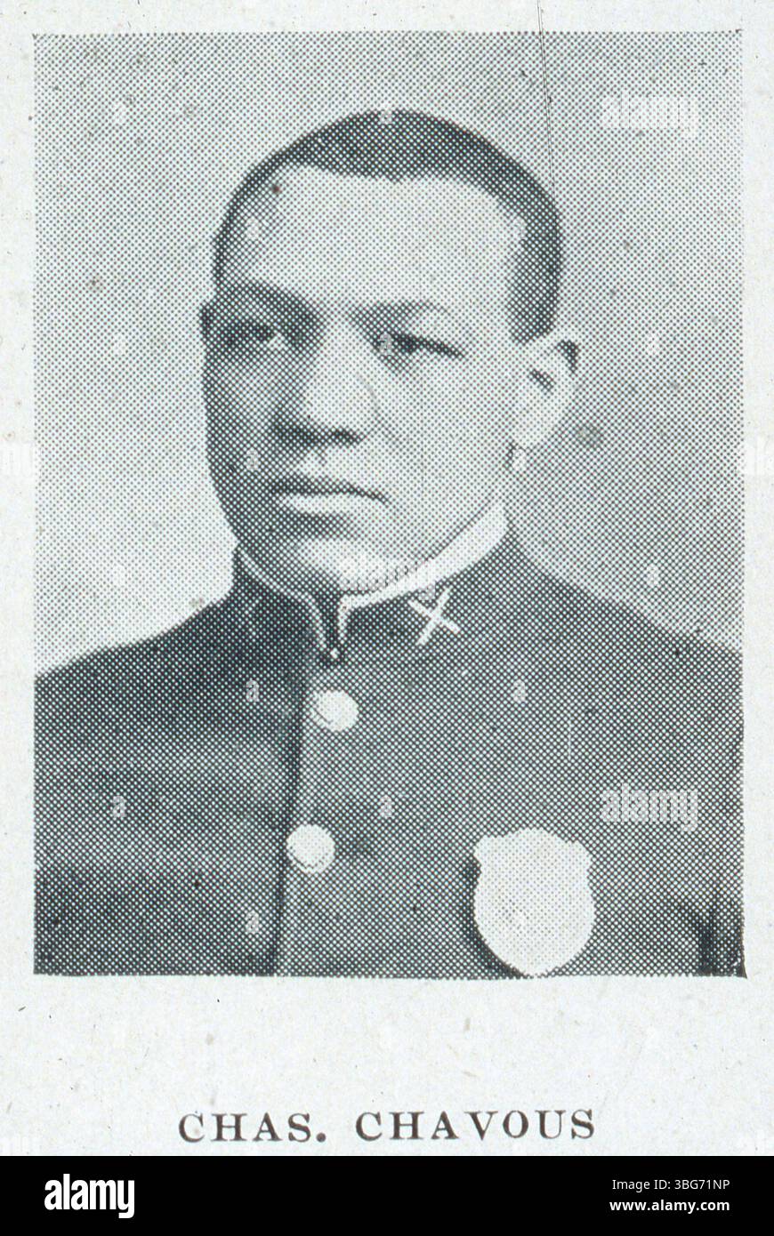 Charles Albert Chavous (1863–1943) war ein Columbus Police Patrolman ...