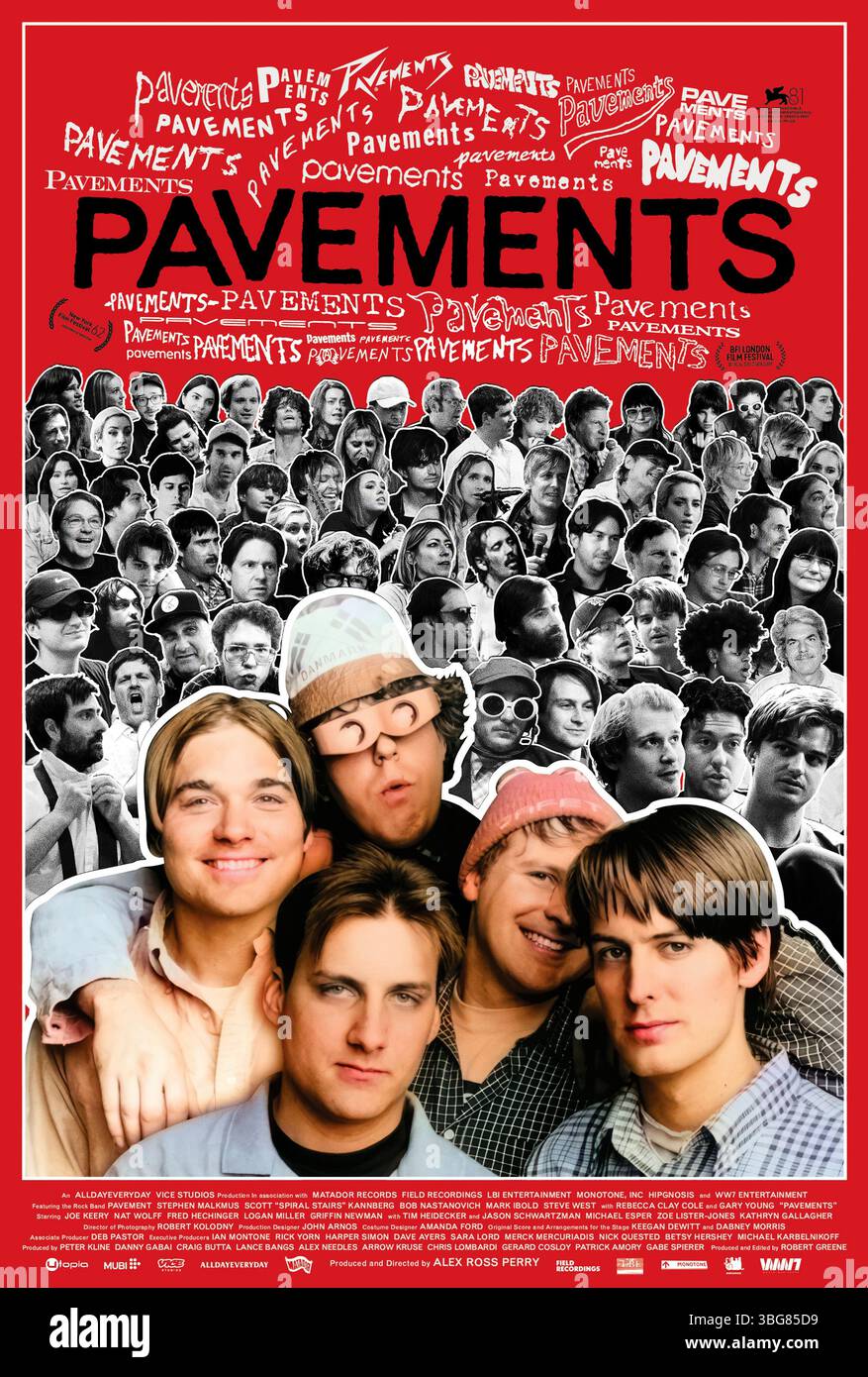 Pavements (2024) von Alex Ross Perry mit Stephen Malkmus, Scott Kanberg und Joe Keery. Ein ...