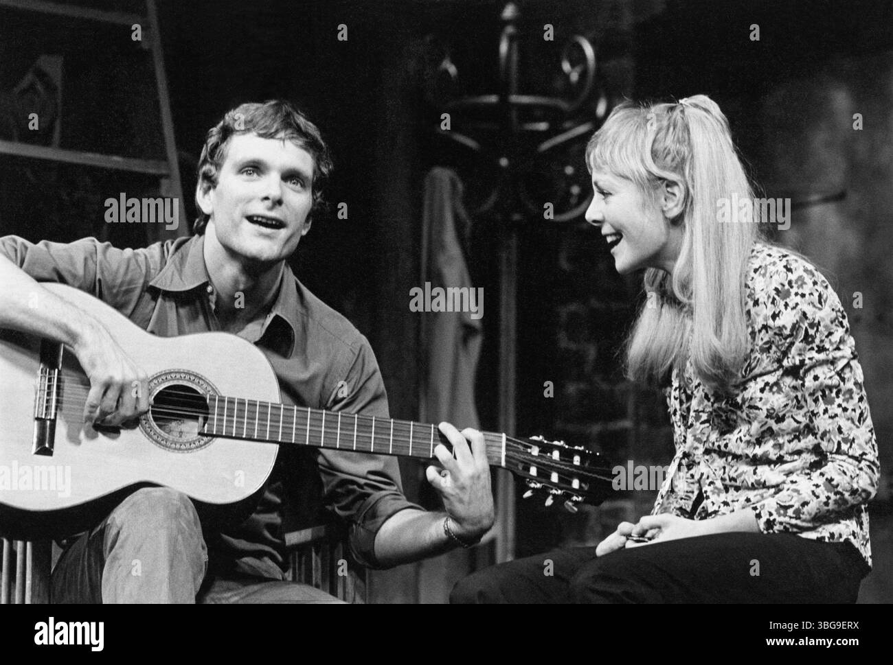 Keir Dullea (Don Baker), Barbara Ferris (Jill Tanner) in SCHMETTERLINGEN SIND FREI von Leonard ...
