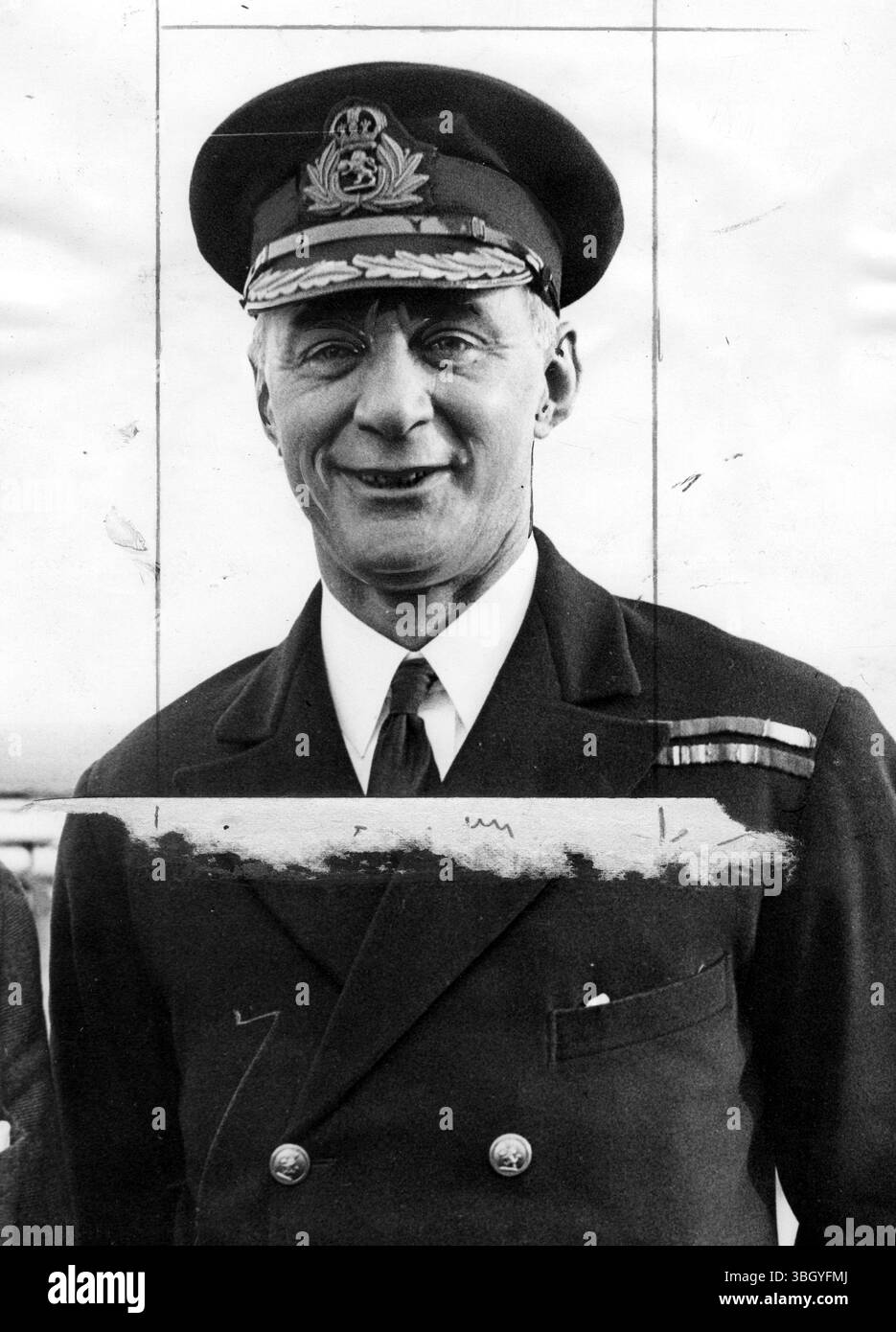 'RMS Queen Mary' neuer Kapitän. Captain Robert B Irving, Kommandant der ...