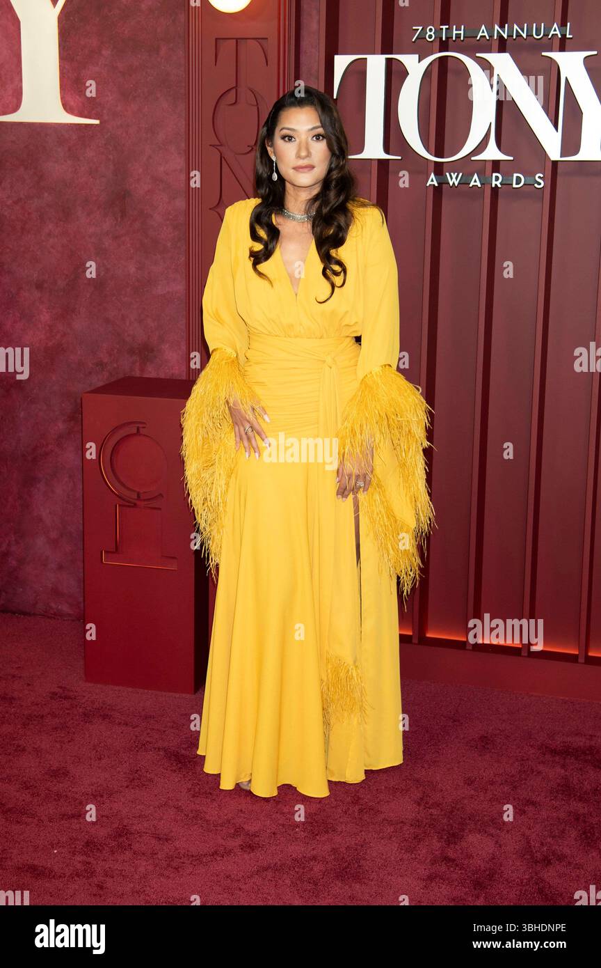 Inga Schlingmann bei der Verleihung der 78. Tony Awards 2025 in der ...