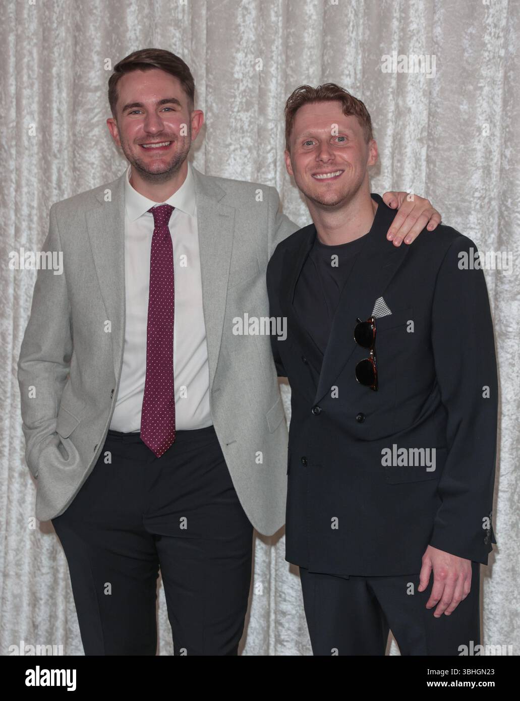 Tony Clay und Jamie Borthwick besuchten die British Soap Awards 2025 in ...