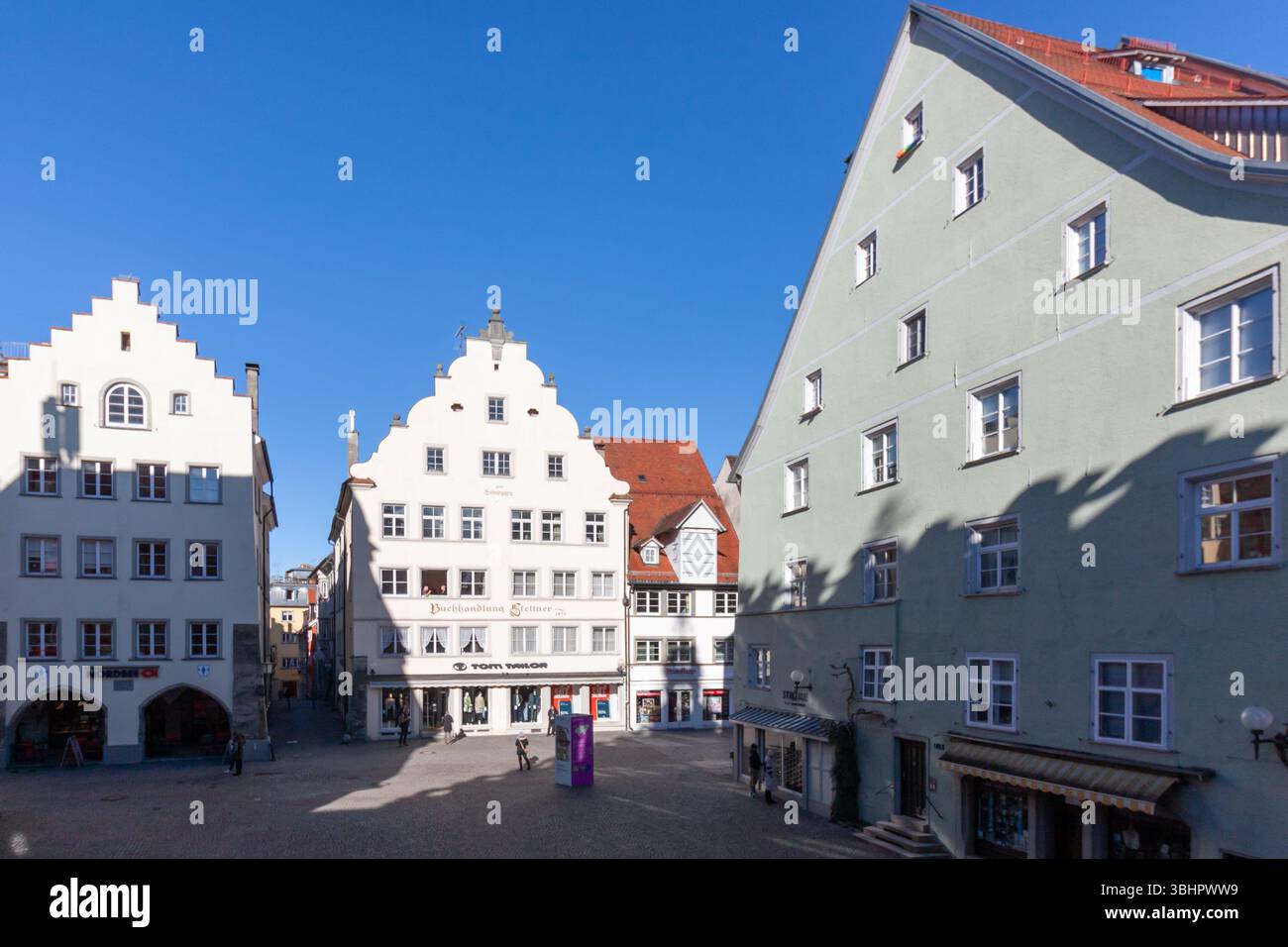 LINDAU, DEUTSCHLAND - 26. JANUAR 2025: Eine lebendige und ...