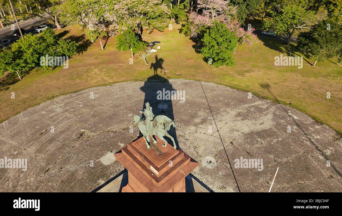 Denkmal für General San Martín in Rio de Janeiro, Brasilien - 22. März ...