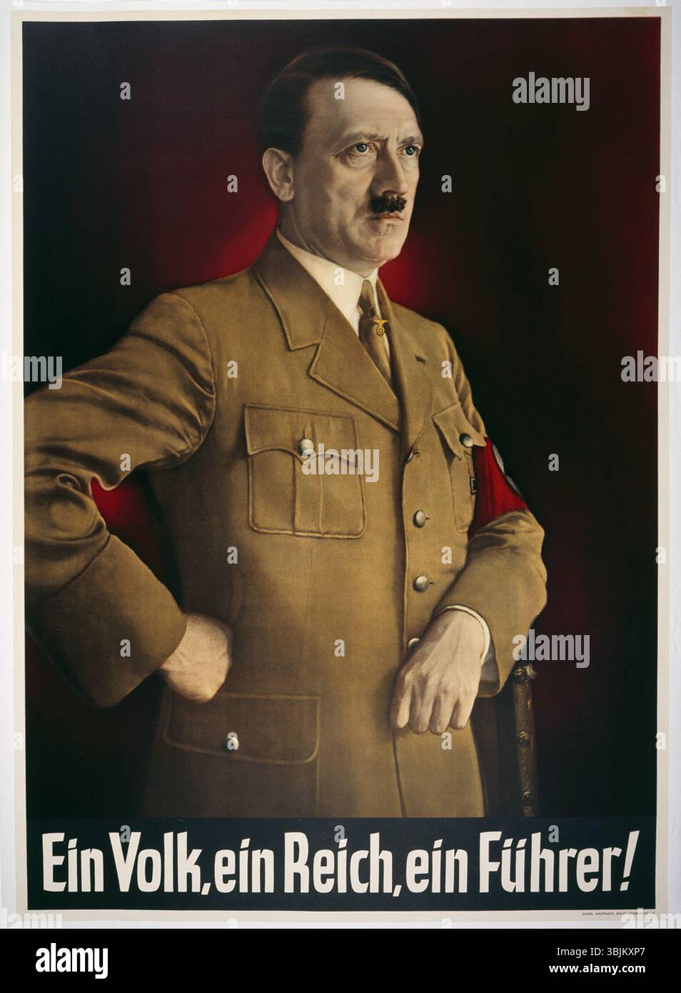 Ein Volk, ein Reich, ein Führer von Heinrich Knirr, gemalt zwischen ...