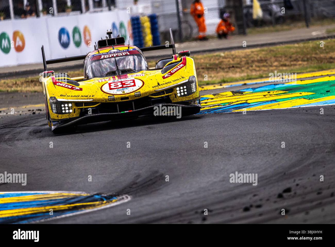 83 KUBICA Robert (pol), YE Yifei (chn), HANSON Philip (gbr), AF Corse, Ferrari 499P, #83 ...