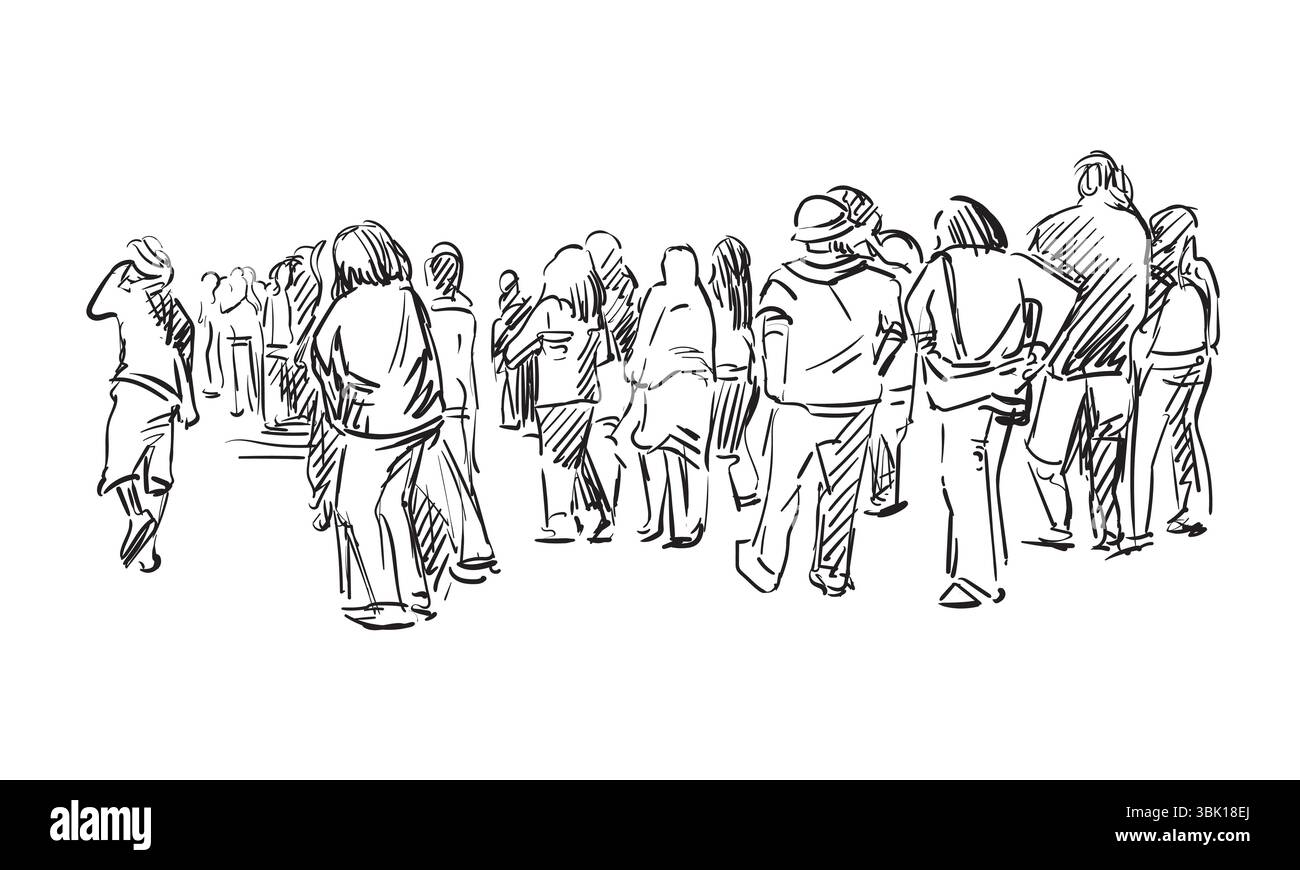 Menschen skizze -Fotos und -Bildmaterial in hoher Auflösung – Alamy