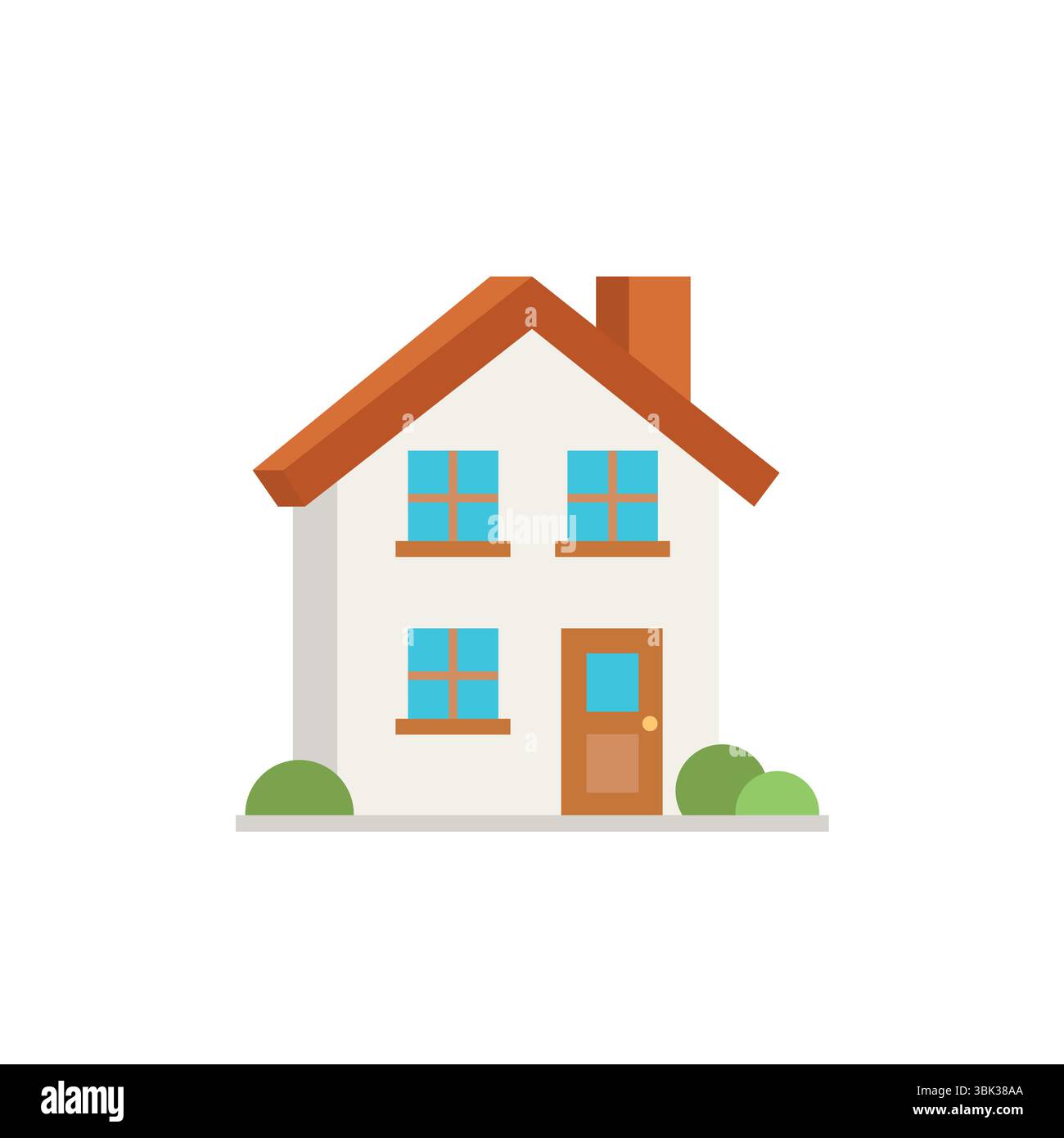 Haus Haus Haus Emoji Symbol Symbol Symbol Vektor Illustration Stock ...