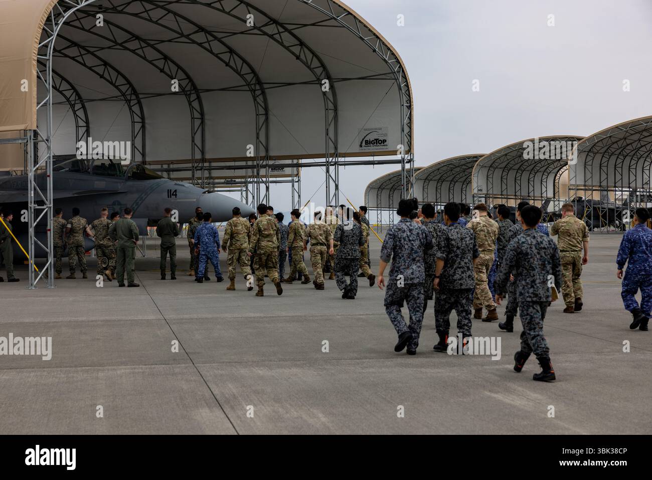 US-Marines mit Flugzeugrettung und Feuerbekämpfung, Hauptquartier und ...