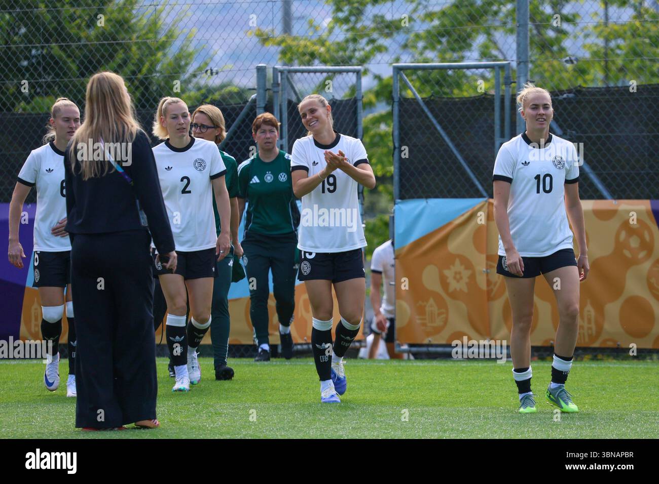 Zürich, Schweiz 01. Juli 2025: DFB - Frauen Nationalmannschaft - Euro ...