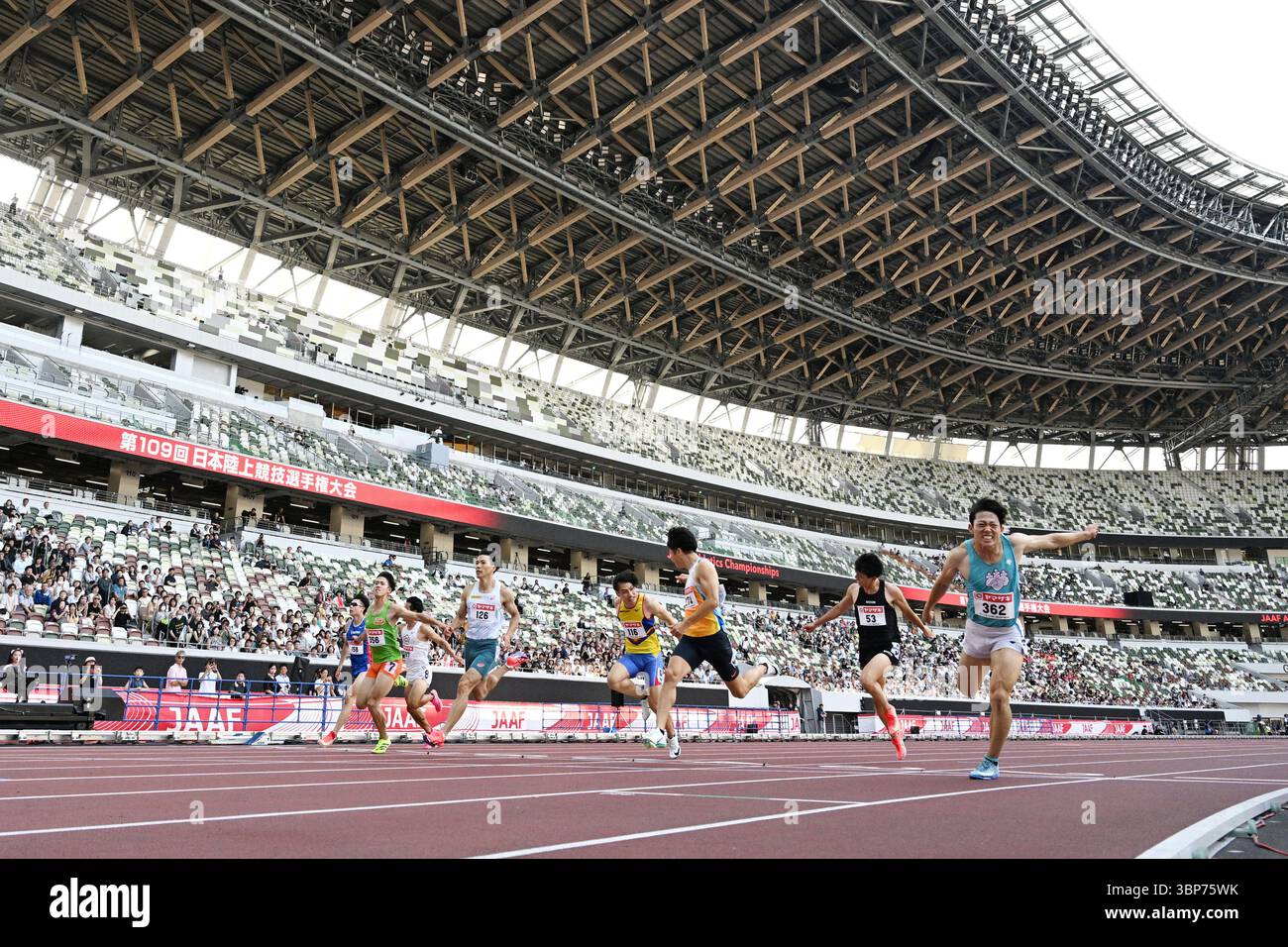 Tokio, Japan. Kredit: MATSUO. Juni 2025. (L-R) Tetta Hayashi, Yuho Mori, Ryota Yamagata, Ryota ...