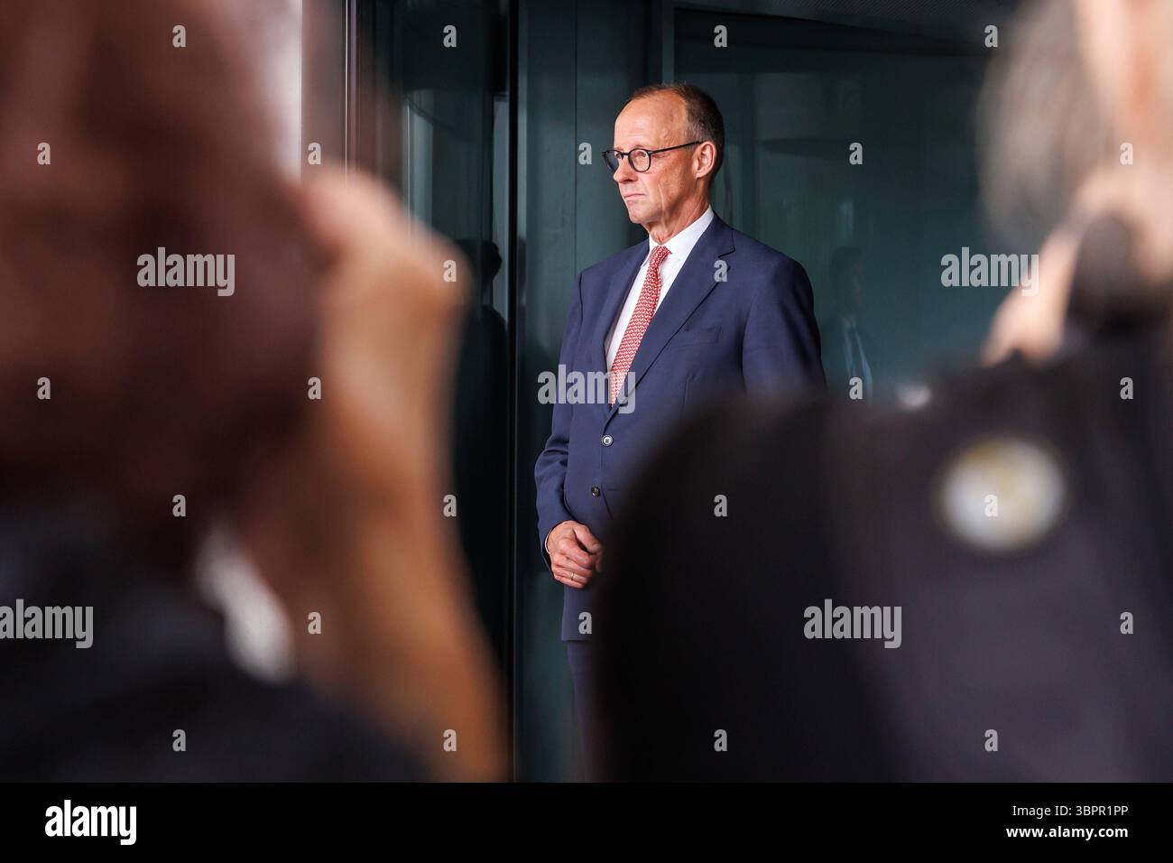 BK Merz begruesst Generalsekretärs der NATO, Mark Rutte Bundeskanzler ...