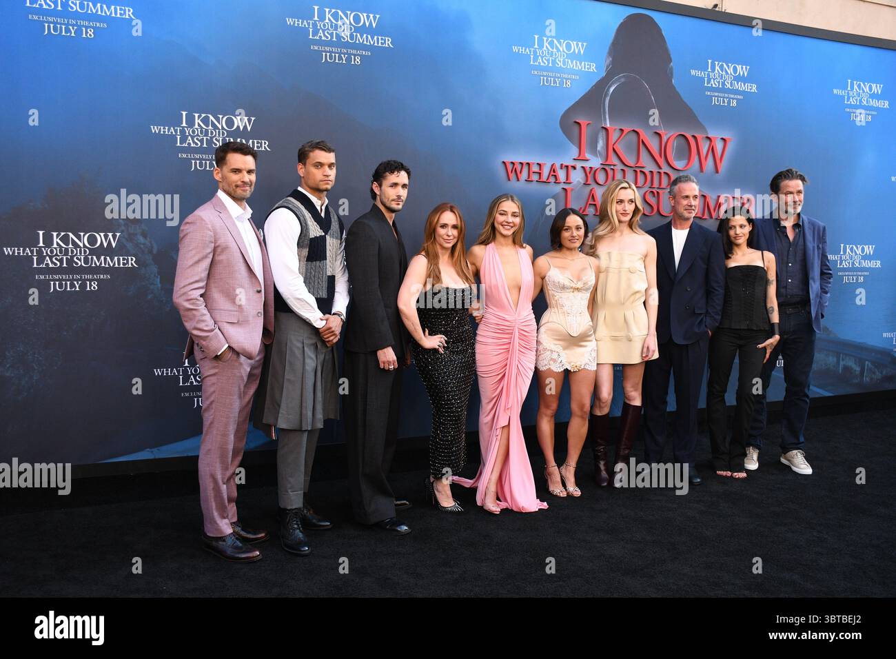 Los Angeles, Kalifornien, USA 14. Juli 2025 (L-R) Schauspieler Austin ...