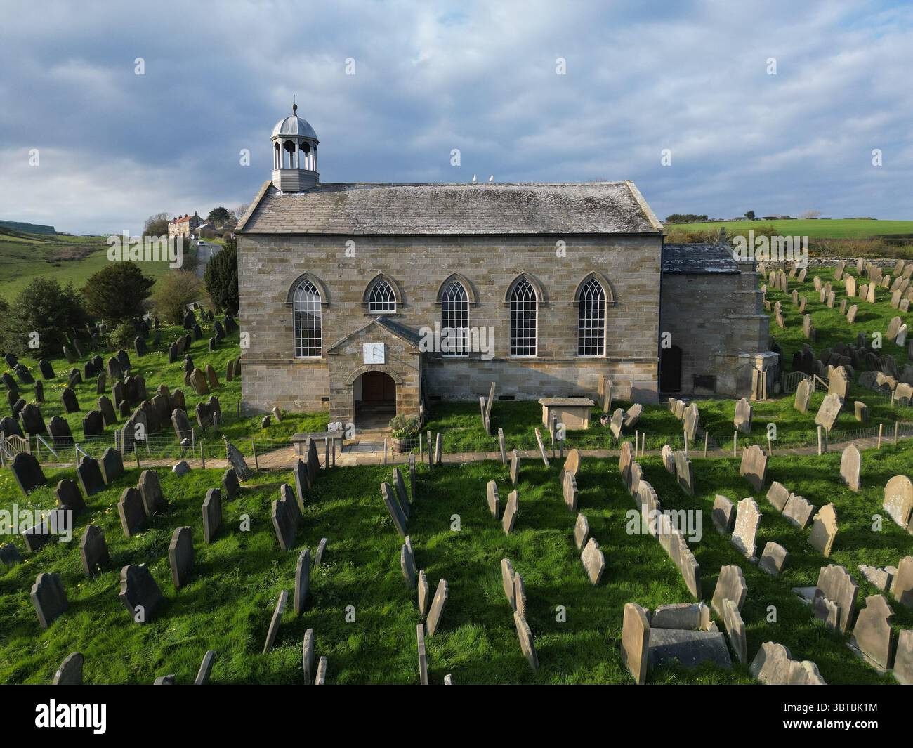 Blick aus der Vogelperspektive auf die Old St Stephen's Church, eine ...