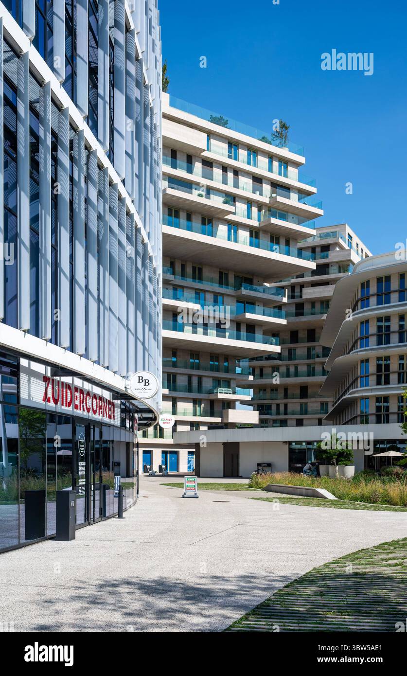 Die Elindus Arena, Stadion der belgischen Fußballmannschaft Zulte ...