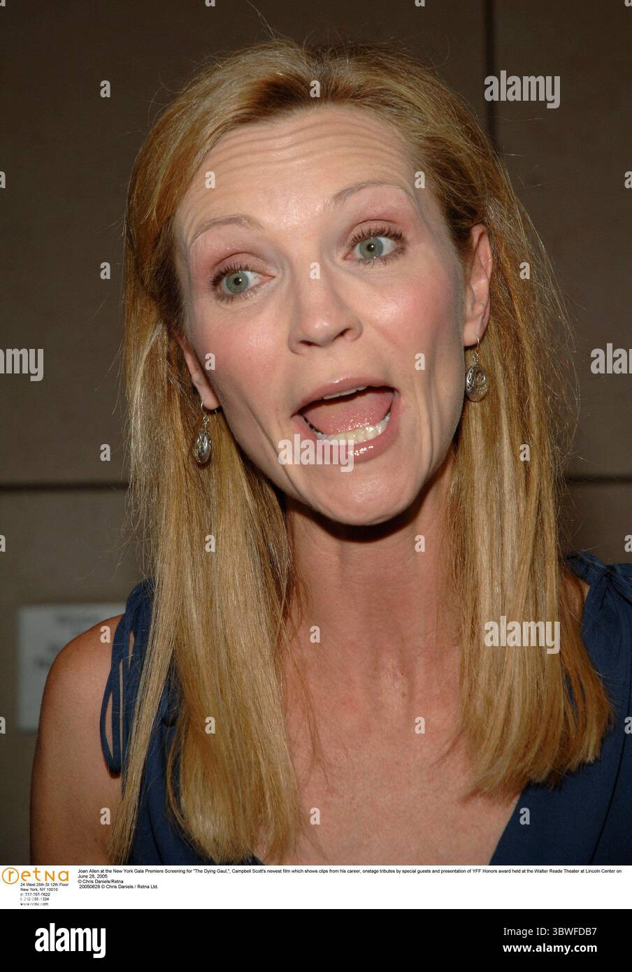 Joan Allen bei der New York Gala Premiere Screening für „The Dying Gaul ...
