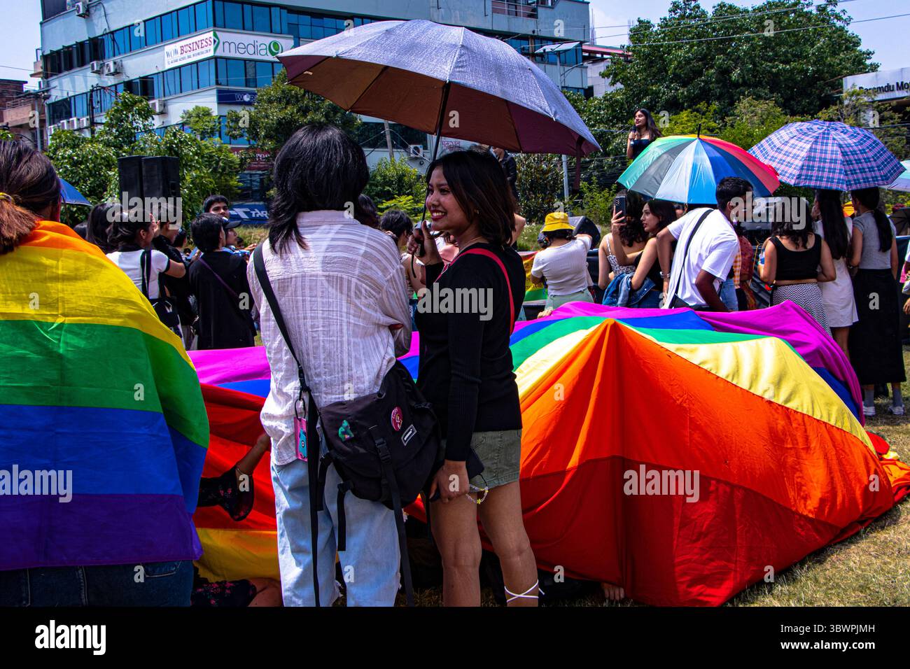 Die Queer Community Take Out Trans Pride Parade am zweiten Samstag des ...