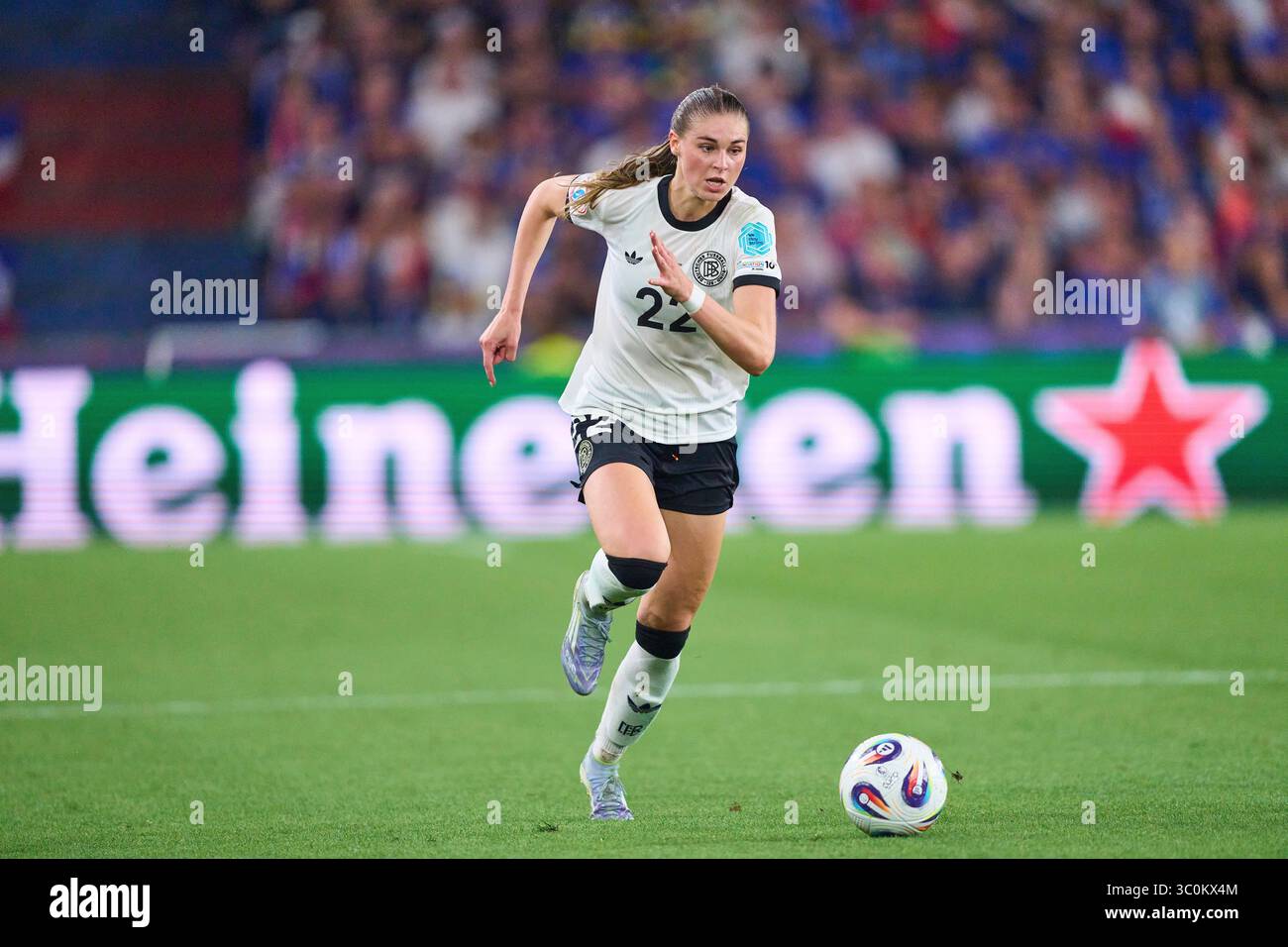 Jule Brand, Nummer 22 der Mannschaft Deutschland im Viertelfinale der ...