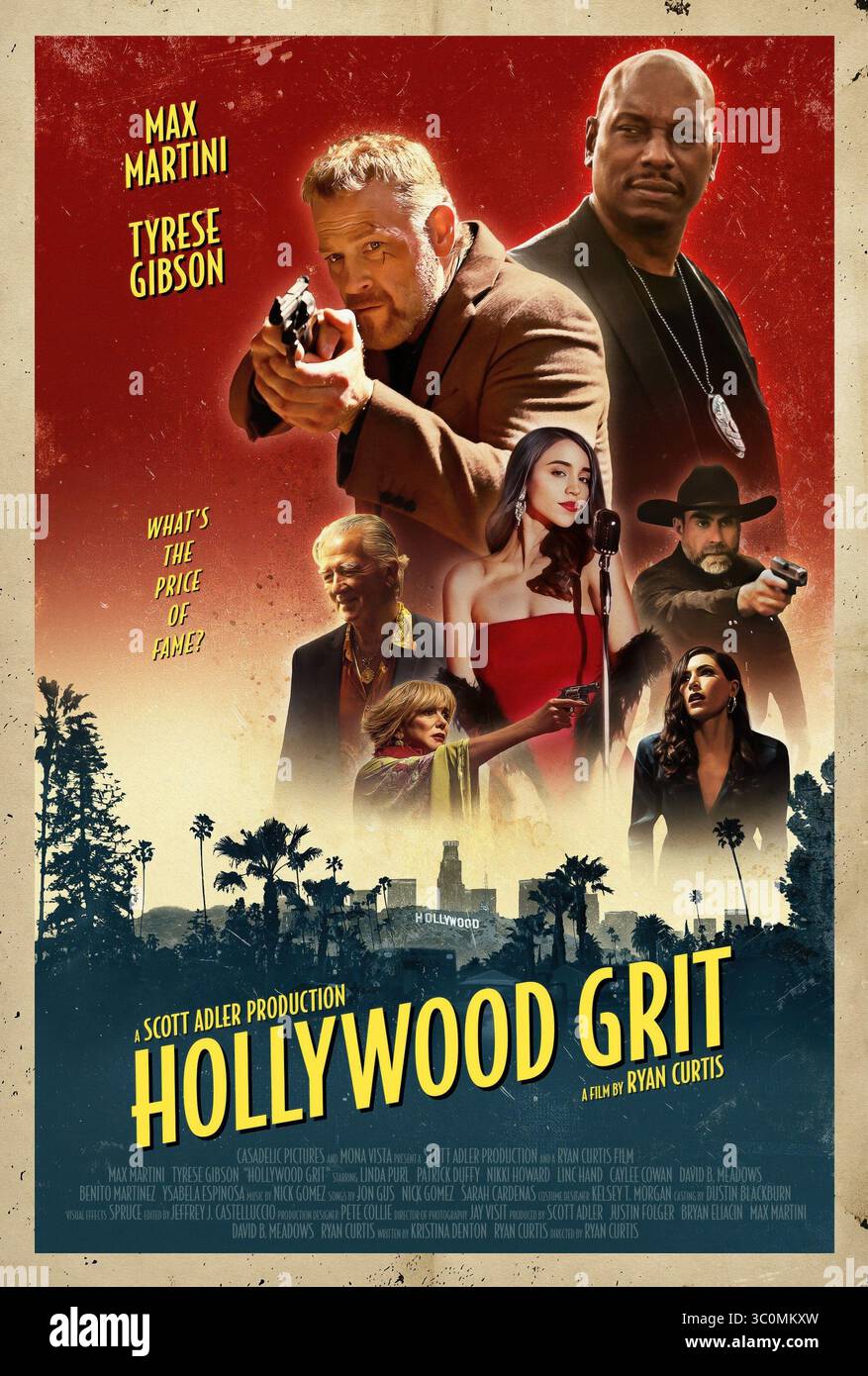 HOLLYWOOD GRIT, Poster, oben von links: Max Martini, Tyrese Gibson ...