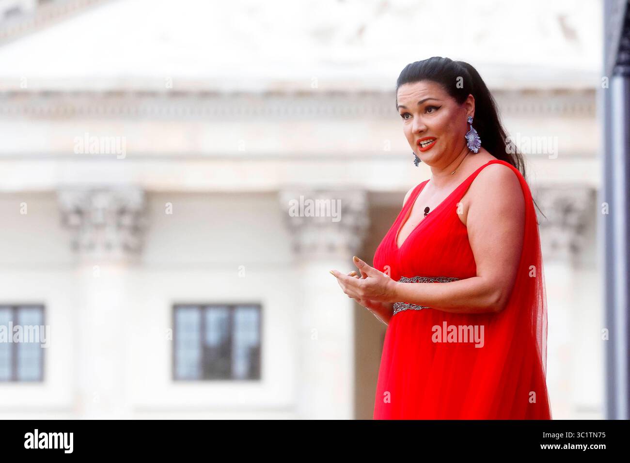 22.07.2025, Anna Netrebko, Sängerin, Classic Open Air 2025, in Berlin ...