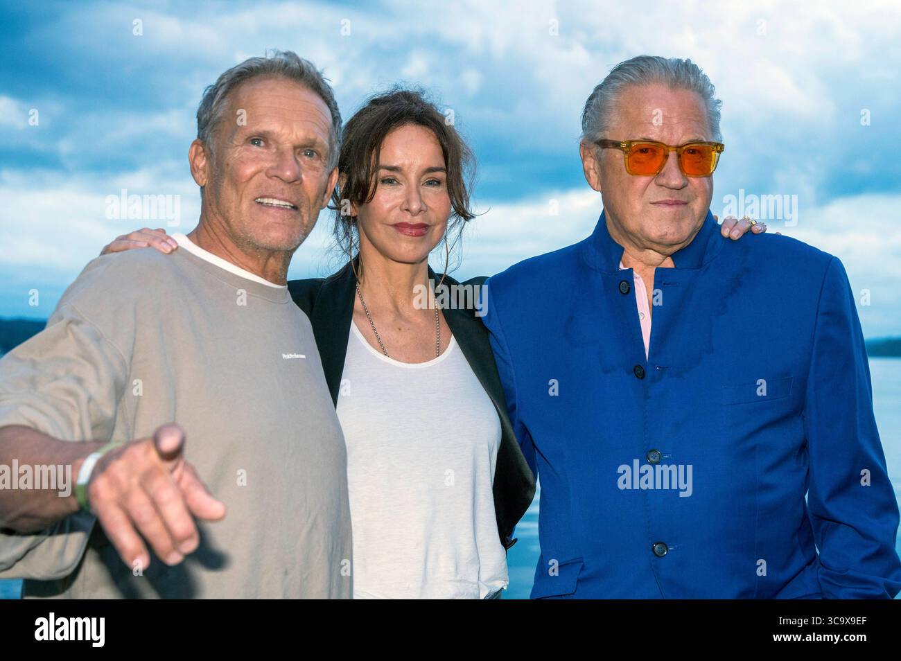 Christian Tramitz, Katharina Müller-Elmau und Michael Brandner bei der ...