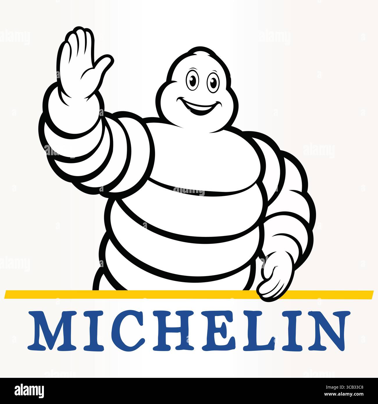 Michelin man logo -Fotos und -Bildmaterial in hoher Auflösung – Alamy