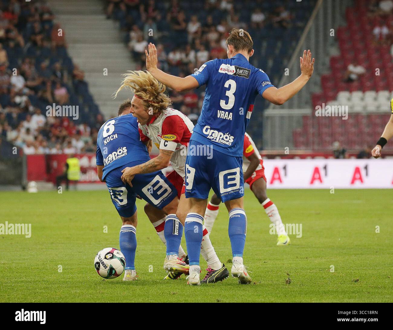 ABD0112 20250809 - SALZBURG - ÖSTERREICH: Mads Bidstrup (FC Red Bull ...
