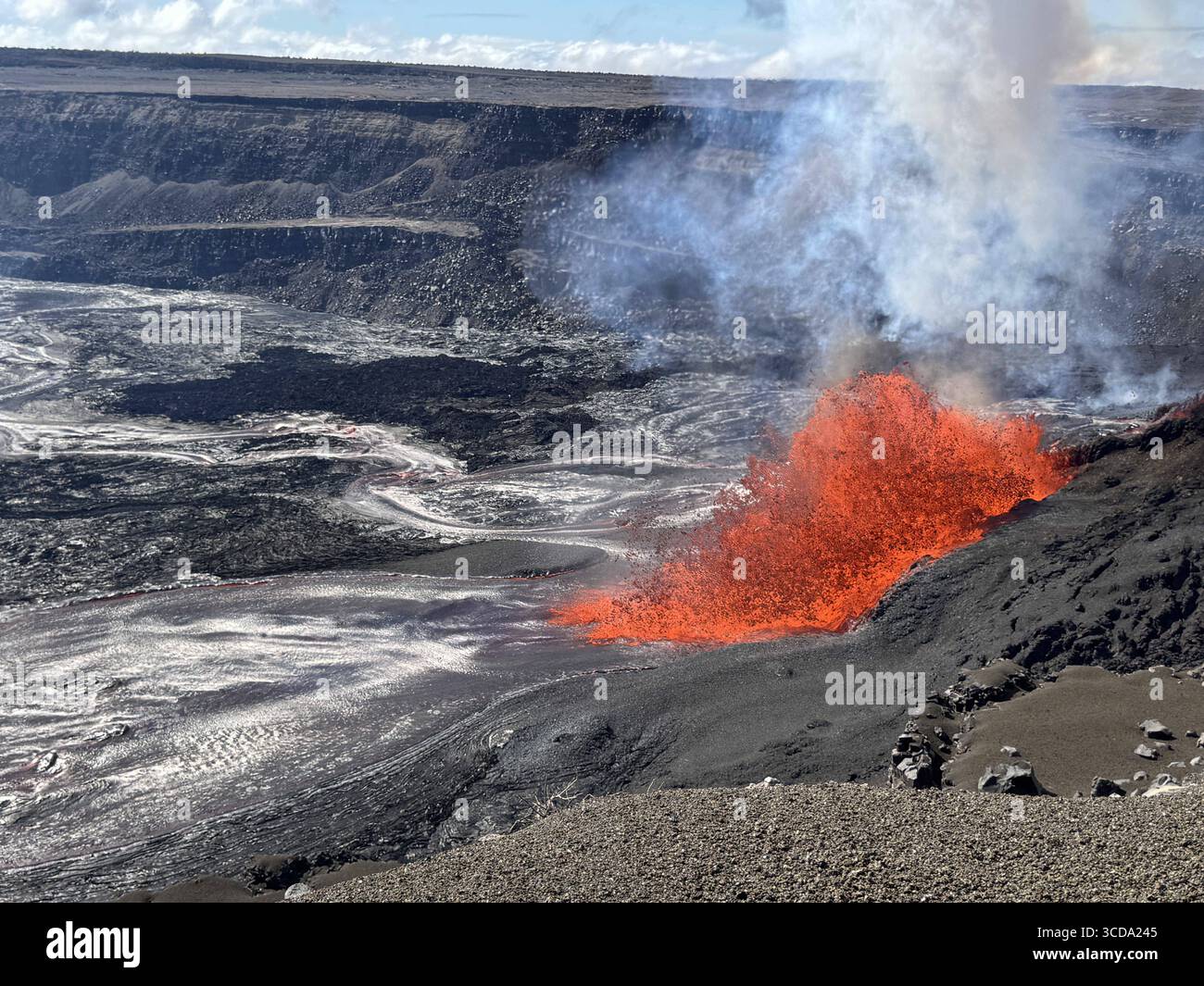 Kilauea Volcano Eruption 30 auf Hawaii S Big Island 6. August 2025 ...